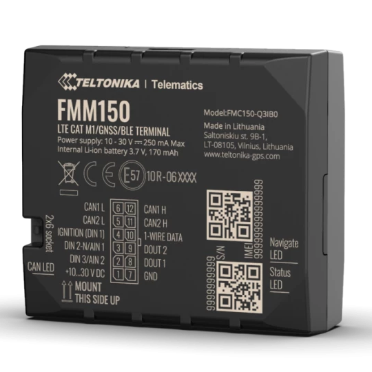 Dispositivo GPS Teltonika Telematics FMC150 soportado por Navixy