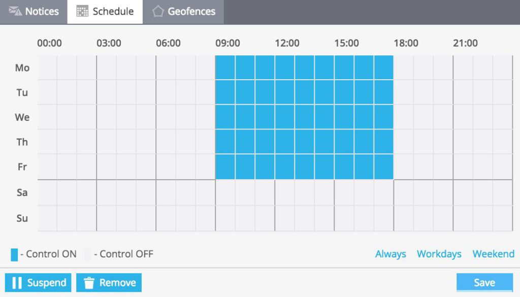 Create rule — Navixy