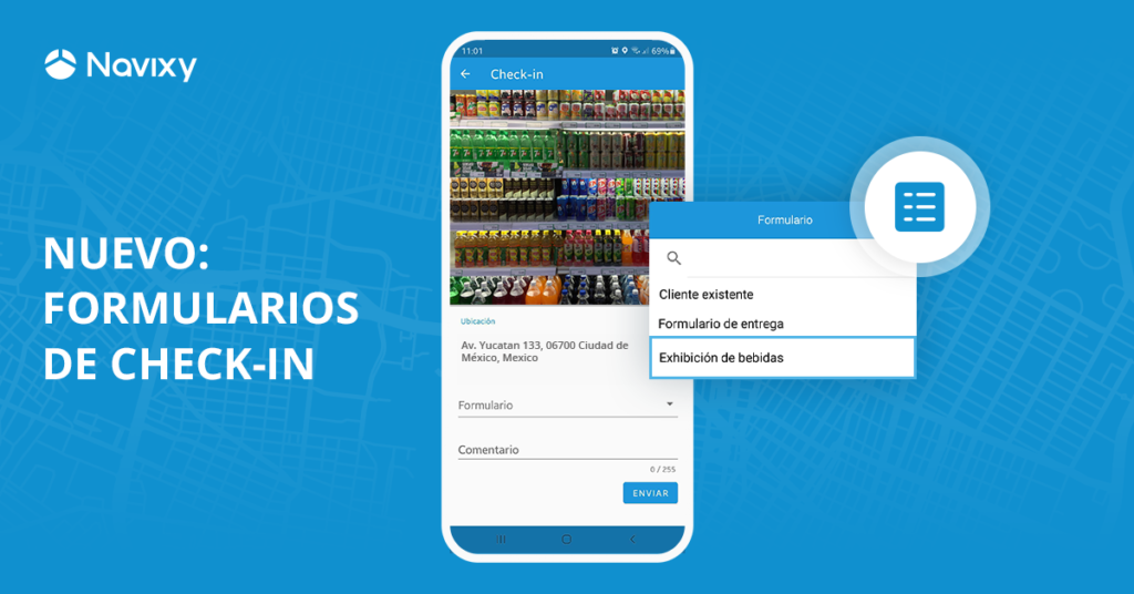 Actualización de X-GPS Tracker: inserte formularios con Check-In — Navixy