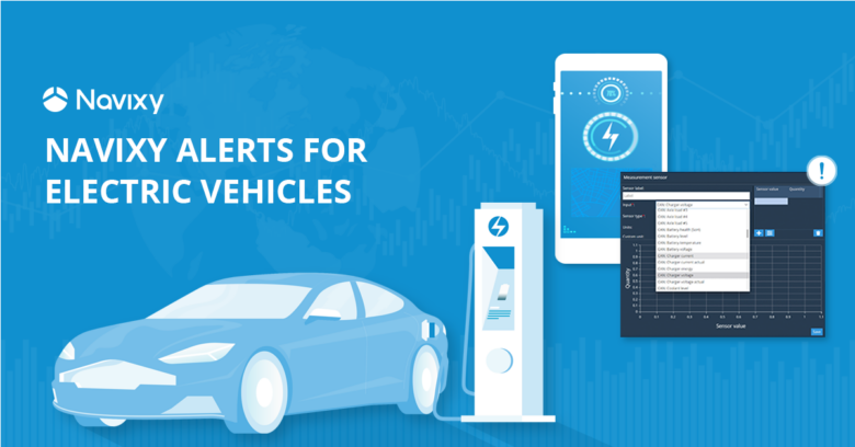 Battery and charger alerts for electric vehicles — Navixy