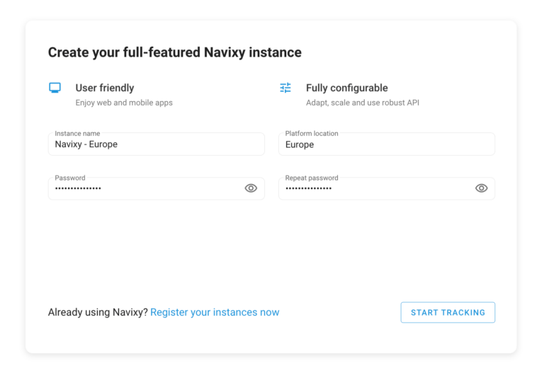 Customer Portal: centralizing your Navixy instance management